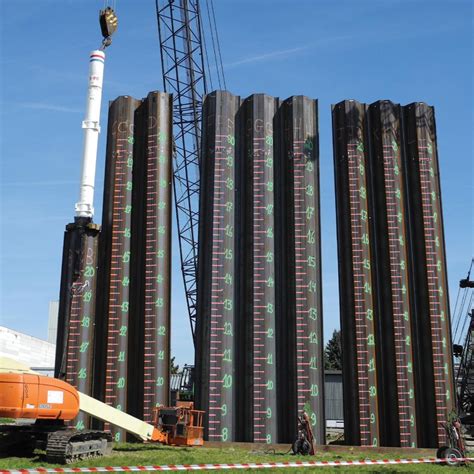 Installation Equipment Arcelormittal Sheet Piling