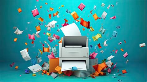 Premium Ai Image Document Scanning And Digitization For Paperless Workflows Solid Color Background