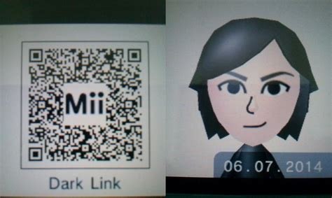 Dark Link Mii Qr Code By Mcmuffinde On Deviantart