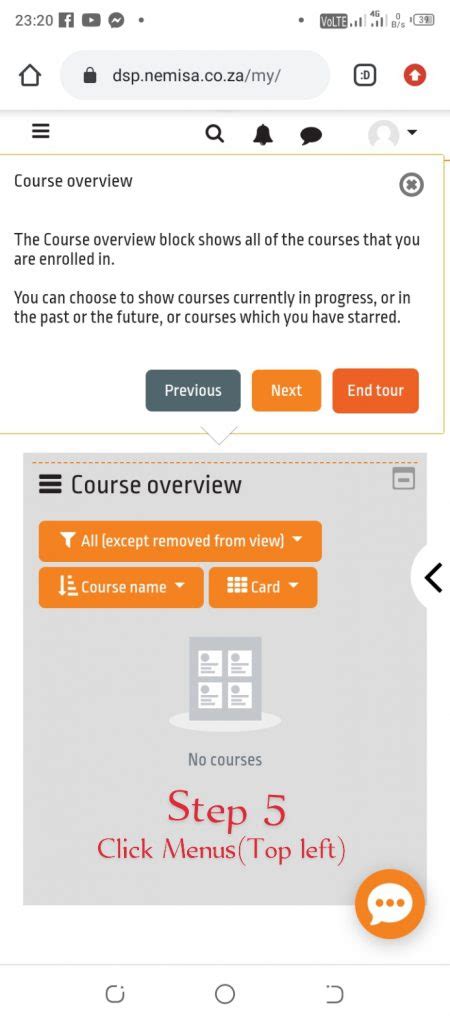 Steps To Enrol Nemisa Courses Hiring File