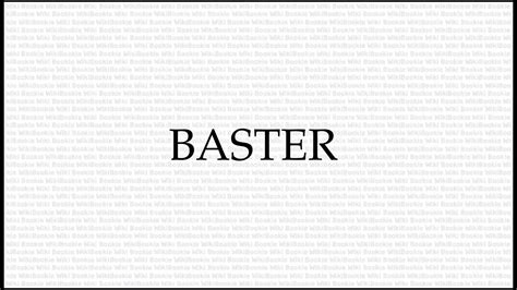 Baster Meaning The Secret Language Of Rogues Youtube