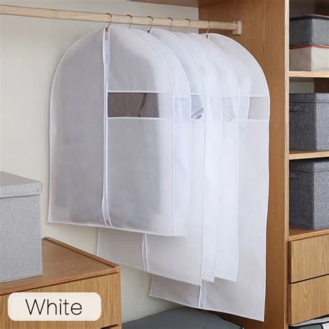 Нетканый чехол для одежды для защиты от пыли тканевый чехол для вешалки подвесного типа пальто