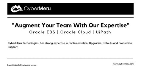 Kunal Taksale On Linkedin Oracleebs Oraclecloud C2c Staff Implementation Upgrades Rollouts…