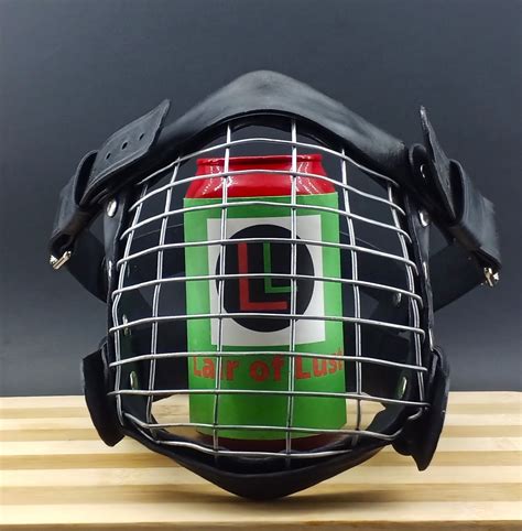 Leather Muzzle Human Mask Small And Medium Sizes Available Lair