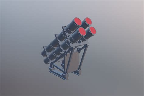 3d File Rgm84 Harpoon Container Mk141 Launcher・design To Download And 3d Print・cults