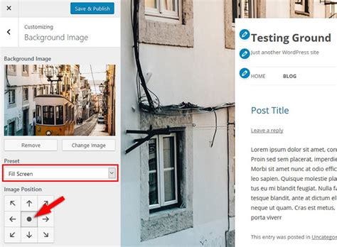 How To Add A Background Image To Your Wordpress Website Themeskills
