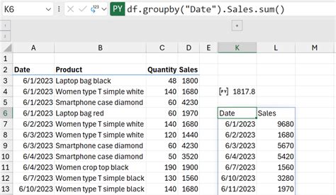 How To Use Python In Excel Xelplus Leila Gharani
