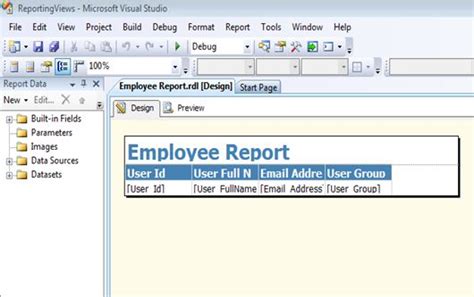 Modifying A SSRS Report