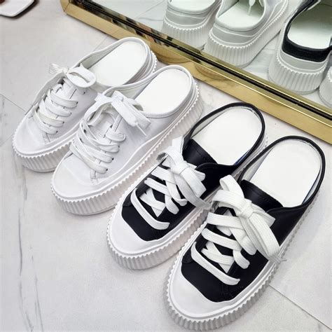 키높이 로렌 뮬 스니커즈 [ 2color ]