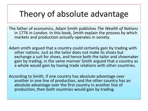 Ppt Economics Theories Of International Trade Powerpoint Presentation