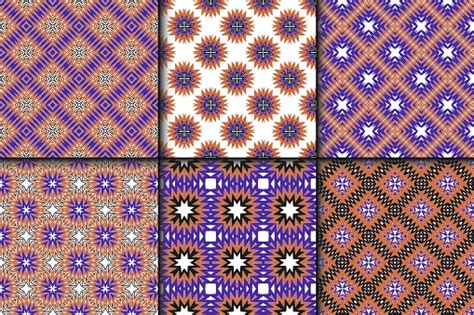 밝은 화려한 배경 또는 디지털 논문의 집합입니다 배경 막입니다 벡터 일러스트입니다 패션 벽지 디자인에 대 한 인쇄 추상적인 기하학적 스타일으로 완벽 한 패턴 단순함에 대한