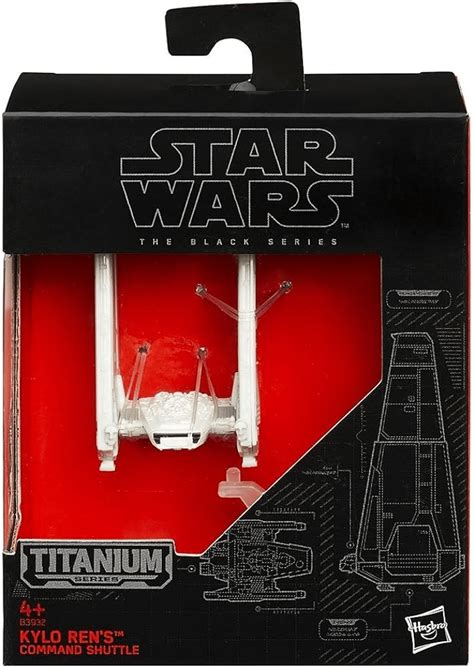 Star Wars The Black Series Titanium Series 03 Kylo Rens Command Shuttle White Appleby Games