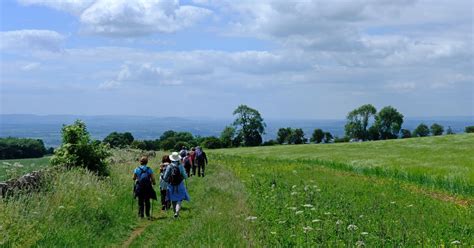 Up Bredon Hill From Kemerton Ramblers