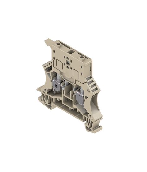 Single Level 5x20 Fuse Terminal Block Weidmüller Wsi 6 Series Screw Terminal Bectrol
