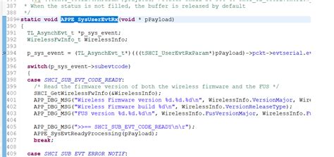 Solved Stm32wb Ble Hardfault Stmicroelectronics Community