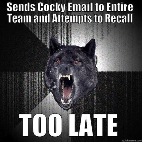 Recall Email Meme