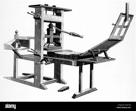 Gutenberg Press Movable Type