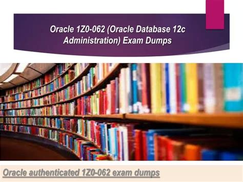 Ppt Oracle 1z0 062 Exam Questions Powerpoint Presentation Free