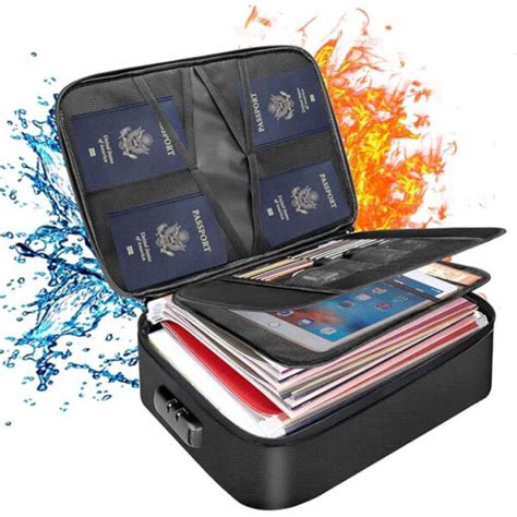 Органайзер папка для документов с кодовым замком на 2 отделения Черный Aveopt оптова