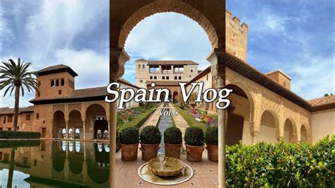[vlog] 유럽여행 브이로그 Vol6 알함브라 궁전의 하루 스페인 그라나다 자유여행🇪🇸 부엘링 나스리궁전 성
