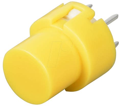 DT 6 GE Push Button Switching Voltage 100 V Round Yellow At Reichelt Elektronik
