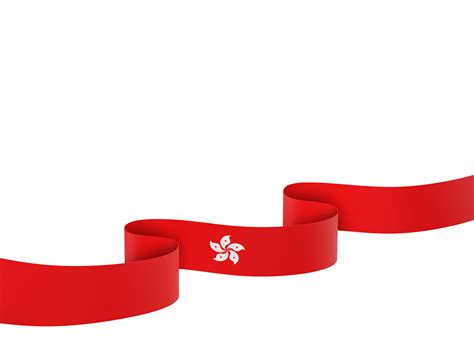 Free Hong Kong Flag Design National Independence Day Banner Element