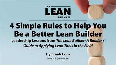 Lean Teamwork Importance Of Teamwork In Construction