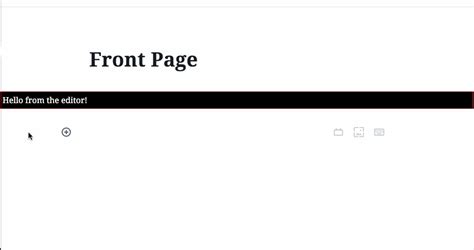 Editor How To Display Full Width Block Without Toolbar Wordpress Development Stack Exchange