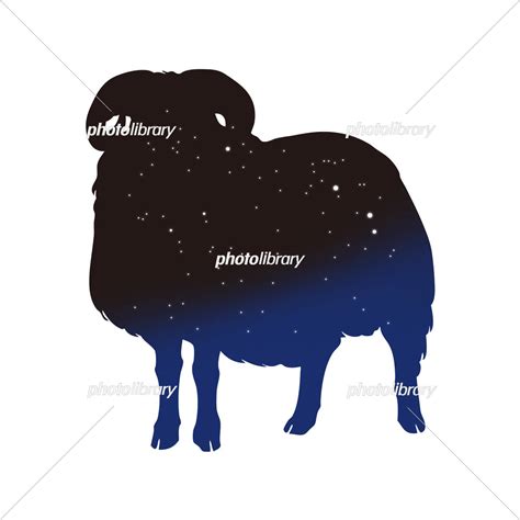 12星座 おひつじ座 イラスト素材 5680588 フォトライブラリー photolibrary