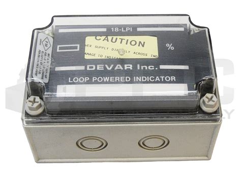 New Devar 18 Lpi Loop Powered Indicator Plc Toolbox Supply