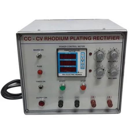 50 A Cv Cc Plating Rectifier At ₹ 50000piece In Vasai Id 2854007160862