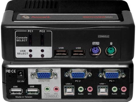Warehouse Deal Avocent Switchview MM SVPUA Port USB PS KVM Switch No Cables