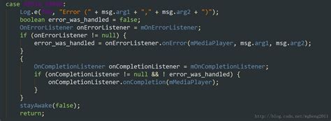 Mediaplayer中oncompletion和onerror的坑 Csdn博客