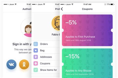 Take A Look At The Latest Ecommerce Mobile App Design Trends 1stwebdesigner