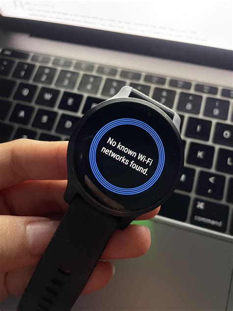 No Known Wifi Networks Found Cant Connect Or Use Watch R Garmin