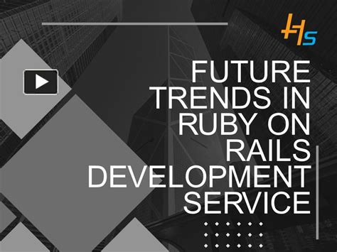 PPT Future Trends In Ruby On Rails Development Service PowerPoint