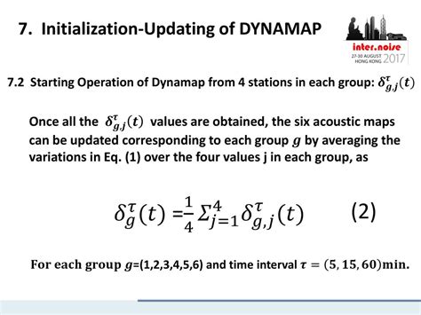 DYNAMAP Project Procedure For Noise Mapping Updating In Urban Area Ppt Download