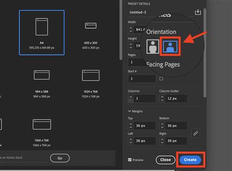 Adobe 인디자인 기초 디지털 속지 만들기 새 문서 열기