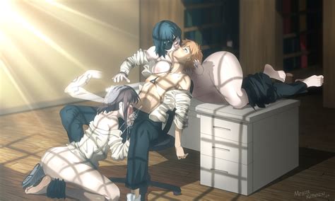 Hentai Mix 6157282 Chainsawman Denji Ghostdevil Himeno Kobenihigashiyama Meteorreb0rn