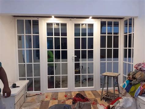 Upvc Glass French Window At Rs 650sq Ft Upvc Sliding Window In