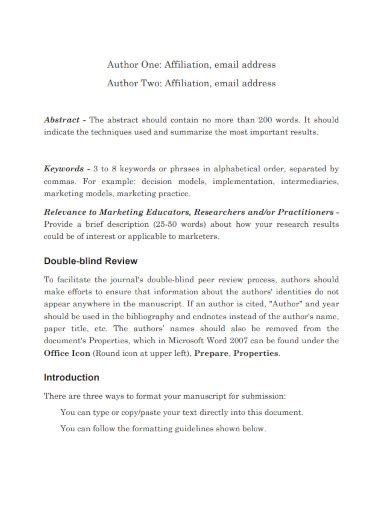 Research Manuscript Template Prntbl Concejomunicipaldechinu Gov Co