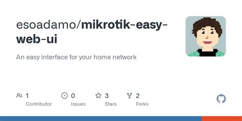 GitHub Esoadamo Mikrotik Easy Web Ui An Easy Interface For Your Home Network