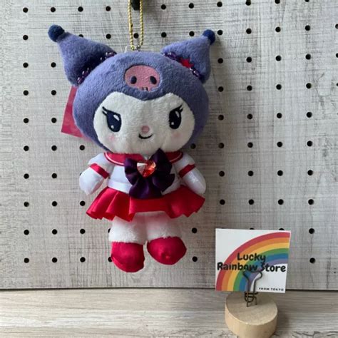 Sailor Moon Eternal X Sanrio Kuromi Mars Ball Chain Mascot Holder Plush