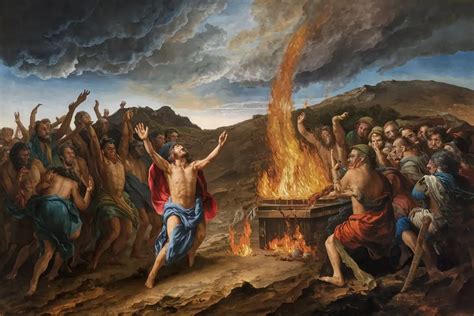 Elijah Calls Down Fire From Heaven