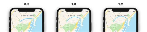 Drawing Curvy Routes With Mapkit With Ios