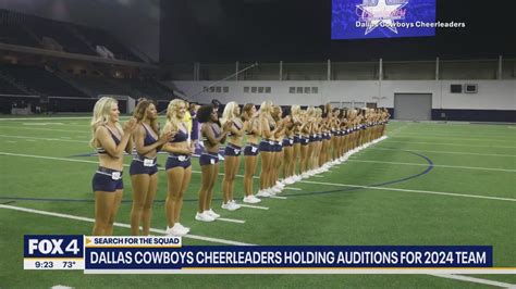 Dallas Cowboys Cheerleaders Hold Auditions Fox 4 Dallas Fort Worth