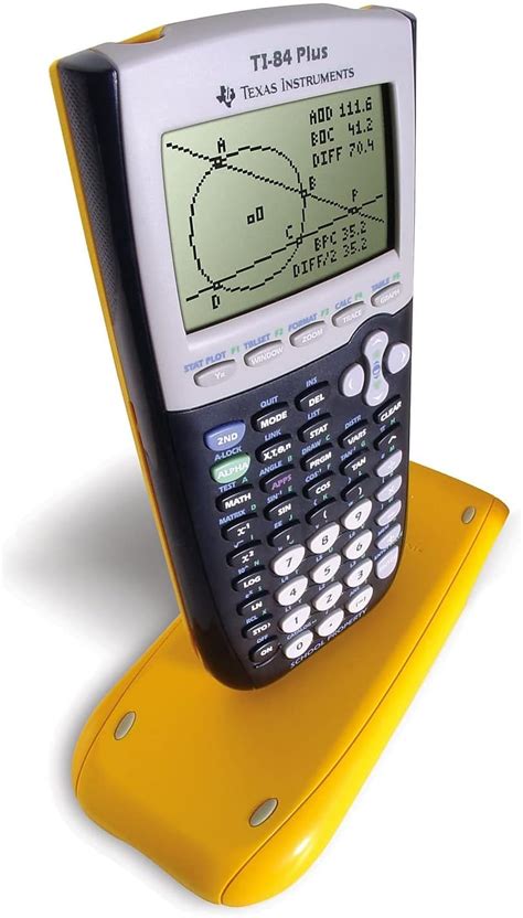 Texas Instruments Ti 84 Plus Graphing Calculator Yellow Black 10 Box