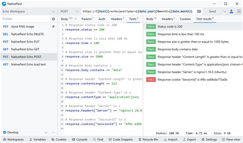 Написание тестов Nativerest