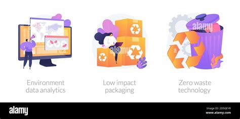 Big Data Eco Technology Vector Concept Metaphors Stock Vector Image And Art Alamy