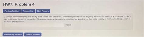 solved hw7 problem 4 previous problem problem list next